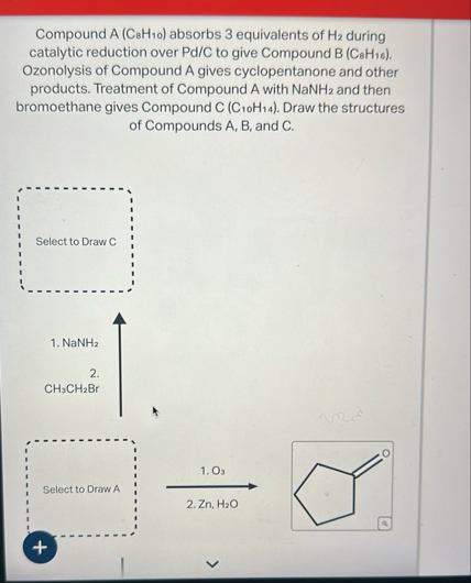 Solved Please help! Draw and explain. Compound A(C3H10) | Chegg.com