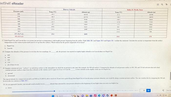 Solved Both Rapid City and Lincoln have inversions (an | Chegg.com
