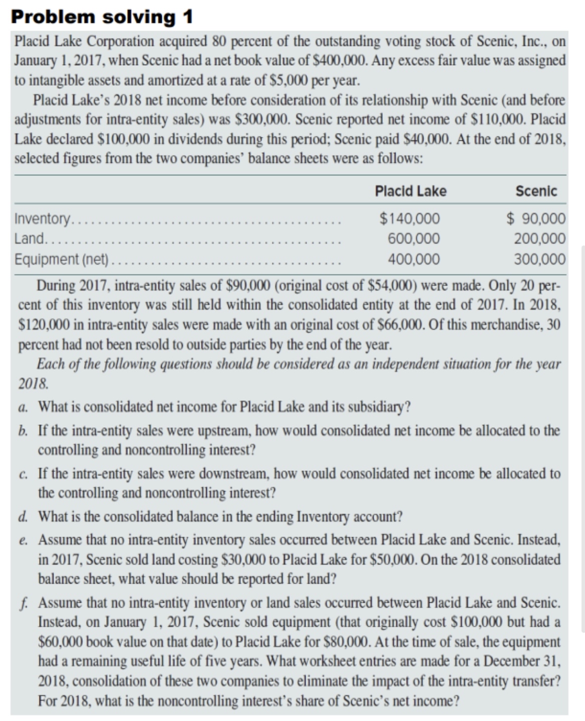 Solved Problem solving 1 (Please answer all but specfically | Chegg.com