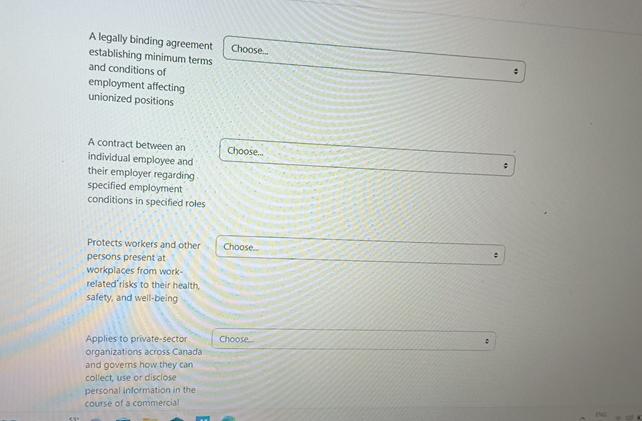 Solved A legally binding agreement establishing minimum | Chegg.com