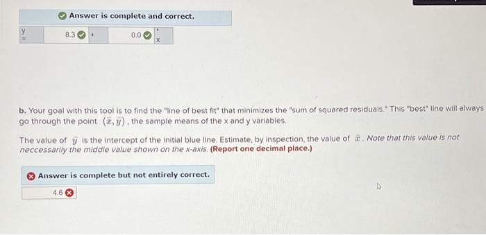 Solved Interact with the above tool as instructed, and | Chegg.com