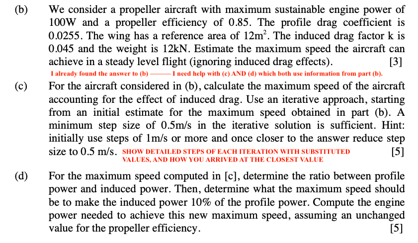 Solved SOLVE PART (c) ﻿AND (d). ﻿SHOW DETAILED STEPS OF EACH | Chegg.com