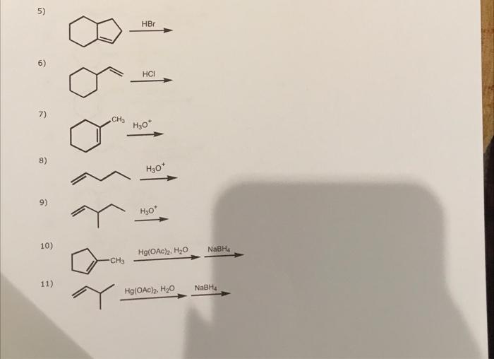 Solved Organic Chemistry I Practice Exercise Alkene Chegg