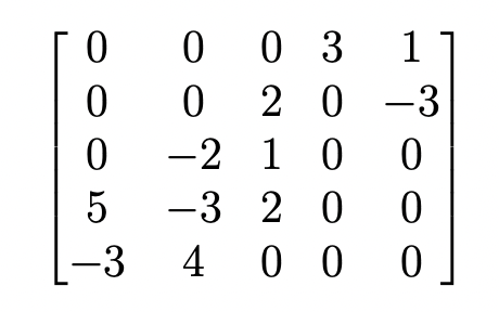 Compute the determinant using cofactor expansion. | Chegg.com