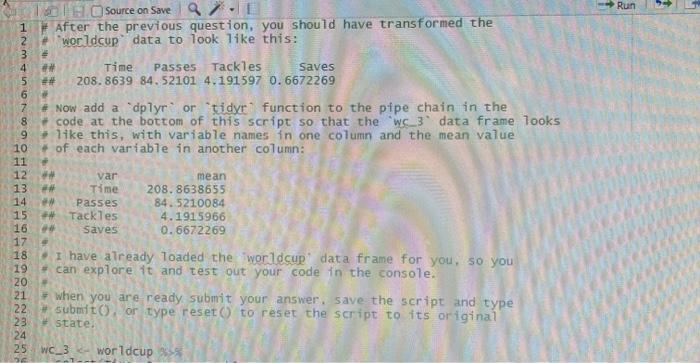 File Edit Code View Plots Session Build Debug Profile | Chegg.com