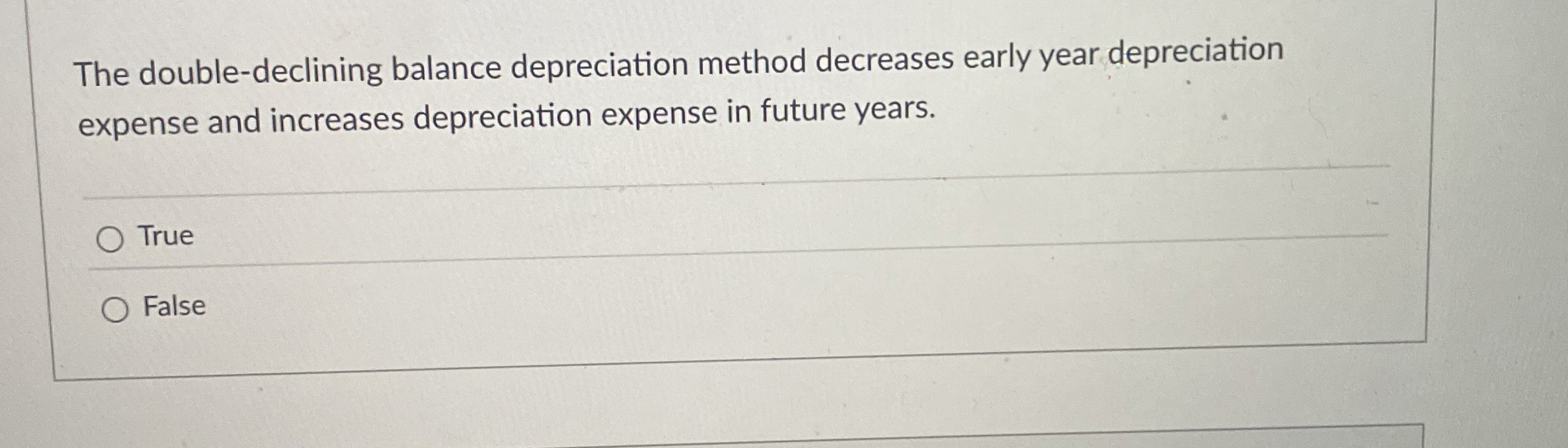Solved The double-declining balance depreciation method | Chegg.com