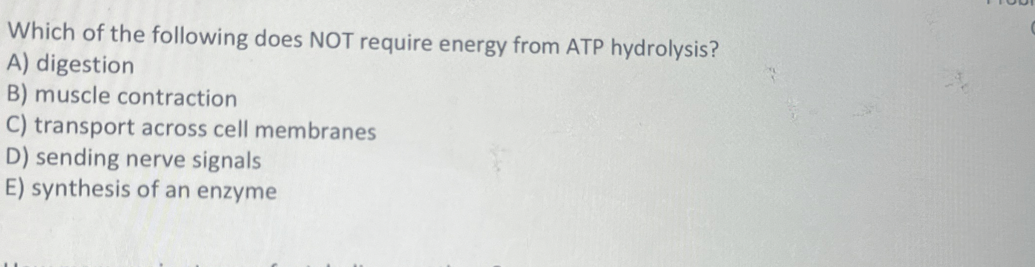 Solved During glycolysis, why are there two ATP molecules | Chegg.com