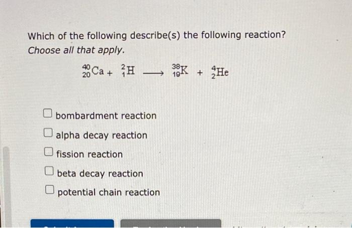 Solved Which of the following describe(s) the following | Chegg.com