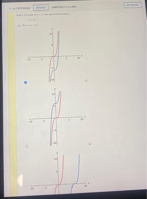 Solved Sketch the oropt of \\( y=x^{\\prime \\prime} \\) and | Chegg.com