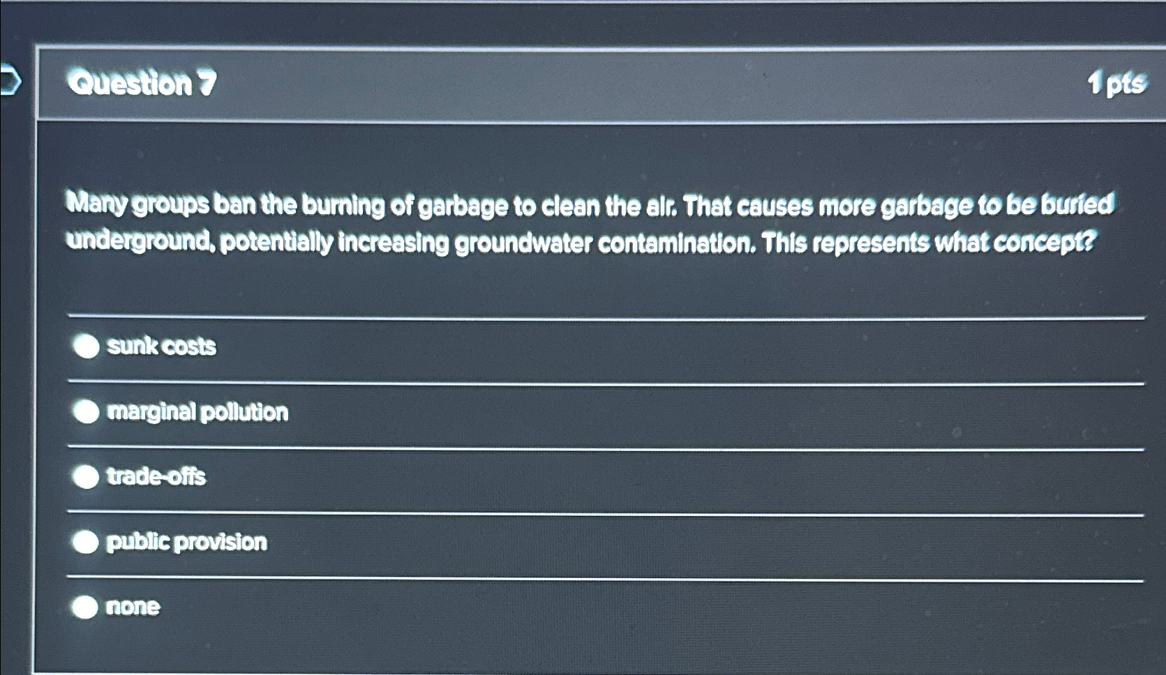 Solved Mary groups ban the buming of garbage to clean the | Chegg.com