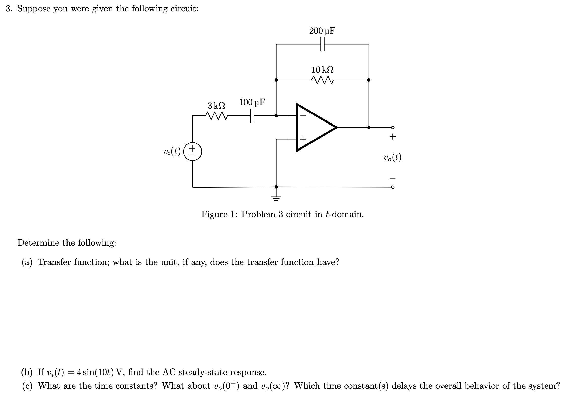 Solved Suppose You Were Given The Following Circuitfigure