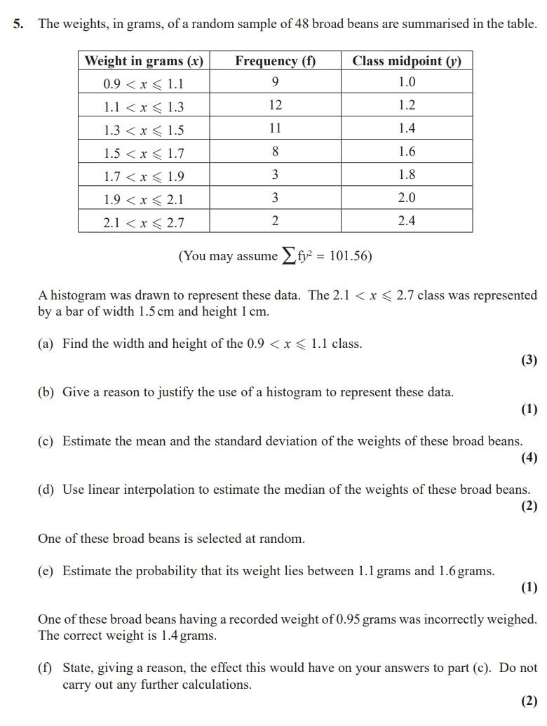 Solved 1. Two classes of students, class A and class B, sat | Chegg.com