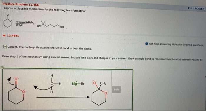 Solved Practice Problem 12.46b Propose a plausible mechanism | Chegg.com Solved Practice Problem 12.46b Propose a plausible mechanism | Chegg.com
