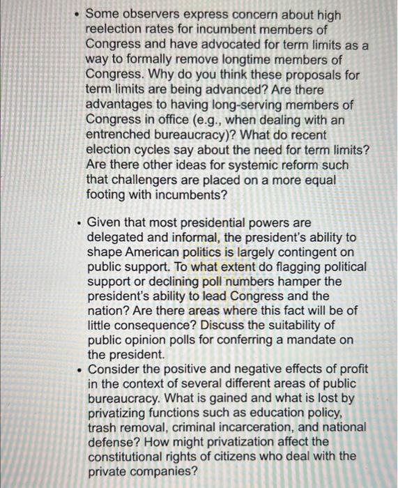 - Some observers express concern about high | Chegg.com