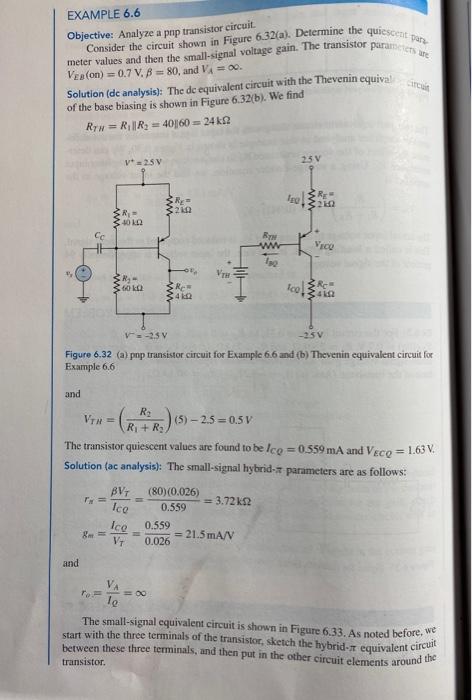 Solved Consider the circuit shown in Figure 6.32(a). | Chegg.com