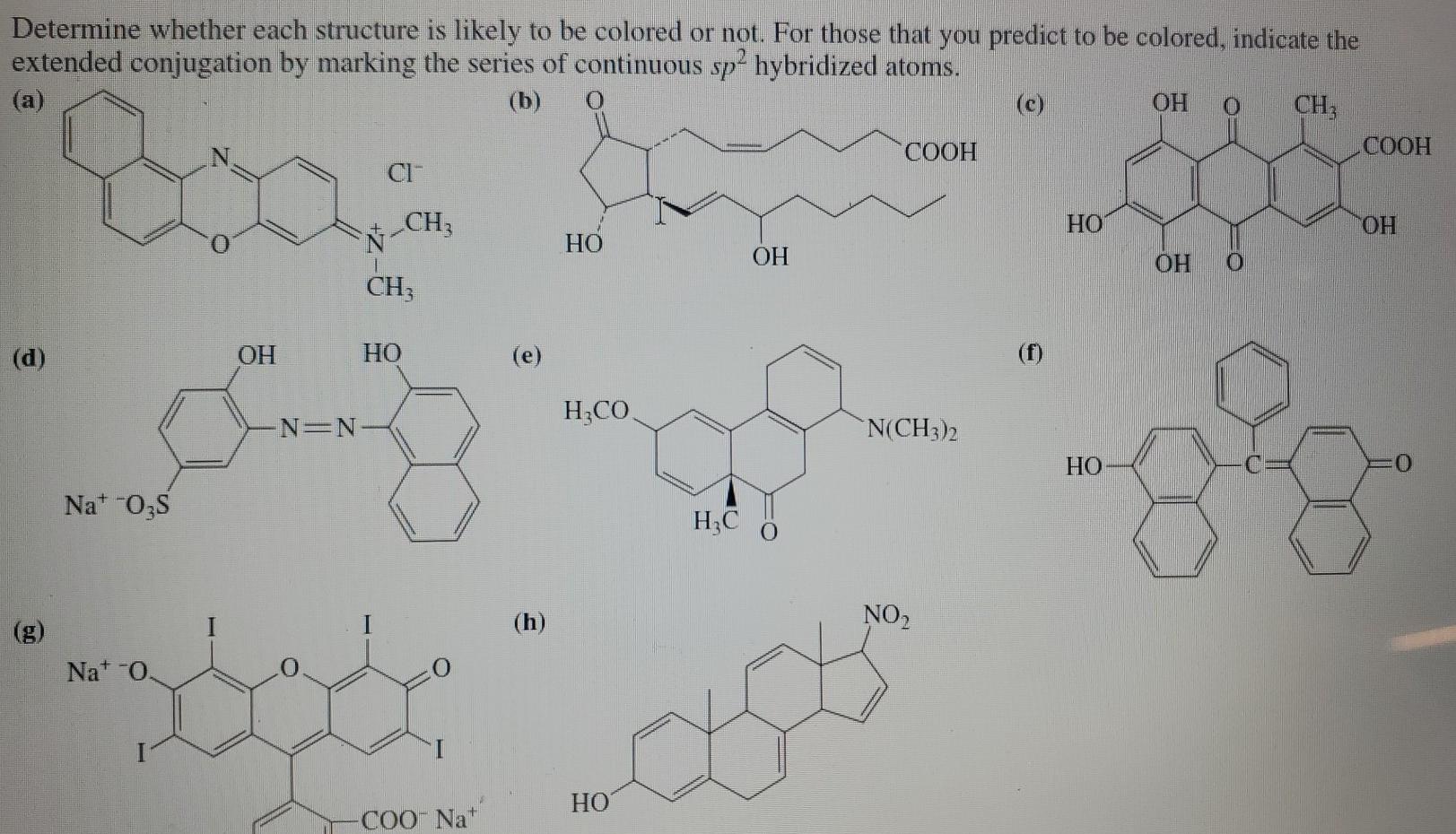 Solved Determine whether each structure is likely to be | Chegg.com