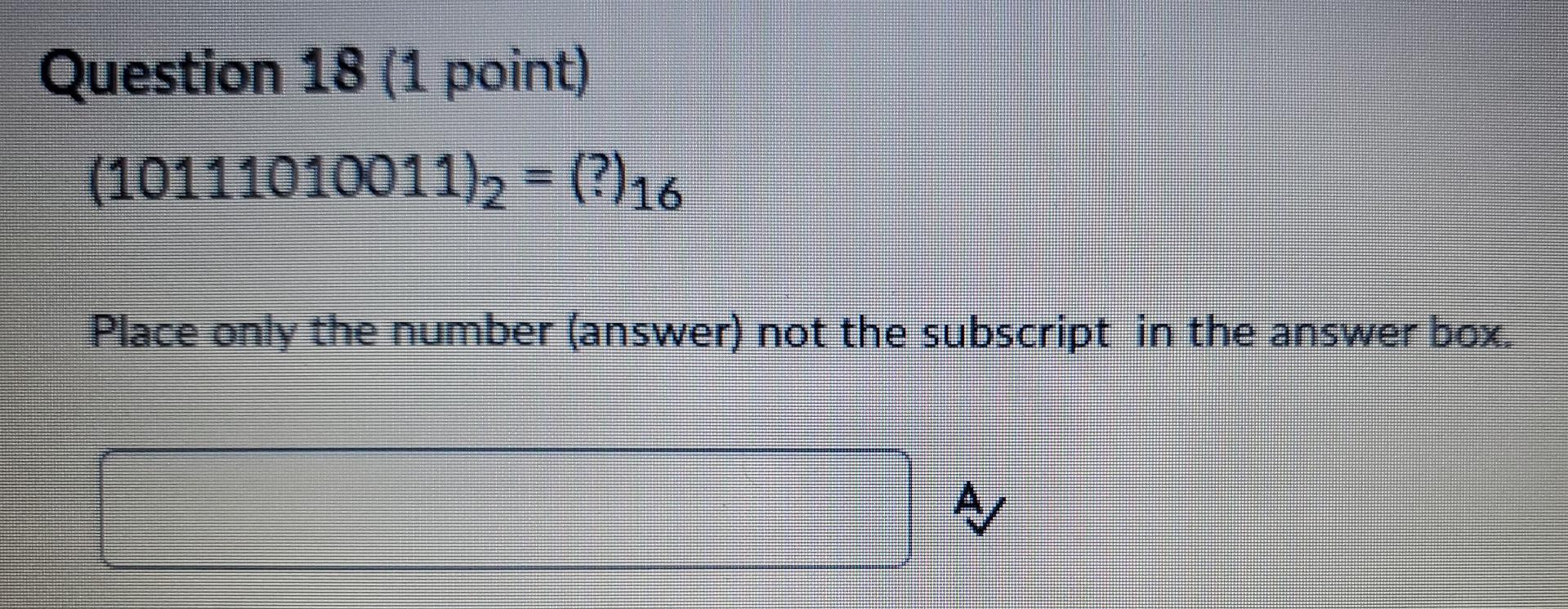 Solved Question 17 (1 point) Which operator is not a bitwise | Chegg.com