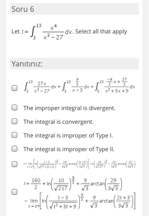Solved Soru 5 Find the arc length of the curve -- S V2-1 dt | Chegg.com