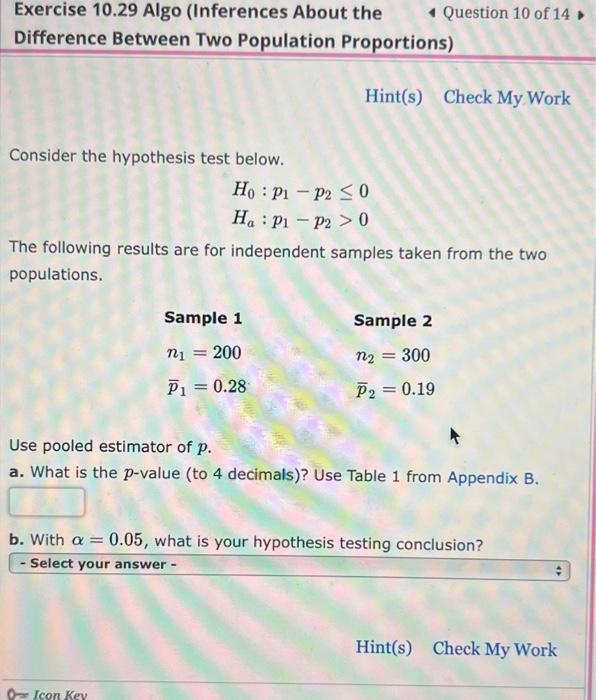 Solved Exercise 1029 Algo Inferences About The Question 10 