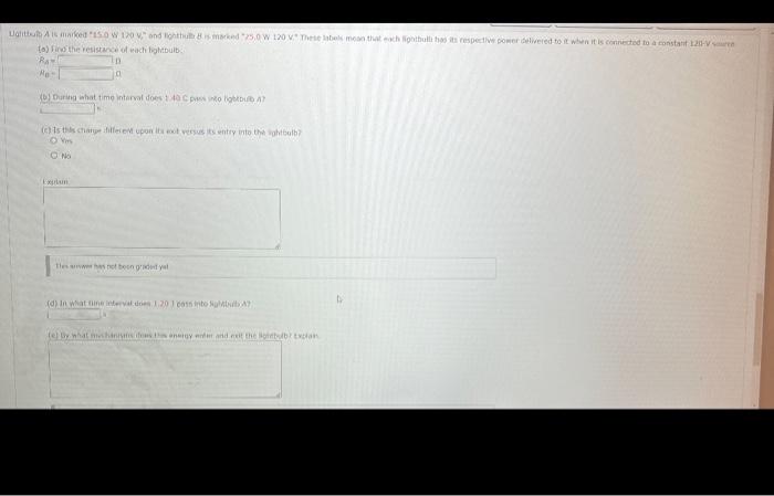 Solved (a) finothe resistanci of rach boghtoulb: Ba B ABB a | Chegg.com