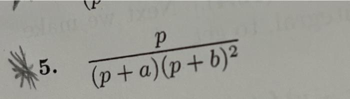 Solved use convolution integral to find the inverse | Chegg.com