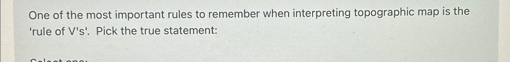 Solved One of the most important rules to remember when | Chegg.com