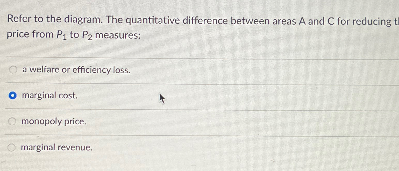 Solved Refer to the diagram. The quantitative difference | Chegg.com