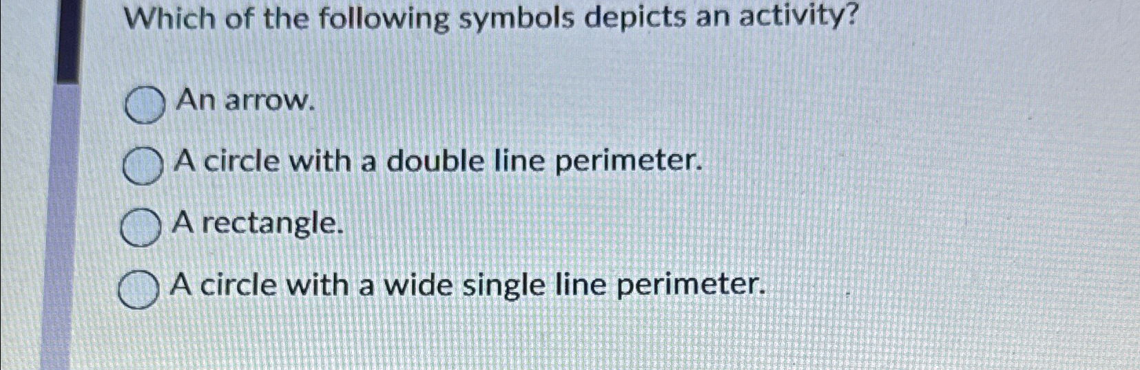Solved Which of the following symbols depicts an activity?An | Chegg.com
