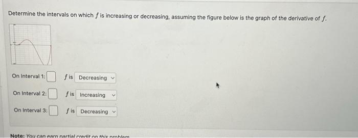 Solved Determine the intervals on which f is increasing or | Chegg.com