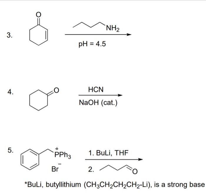 Solved *BuLi, butyllithium (CH3CH2CH2CH2−Li), is a strong | Chegg.com