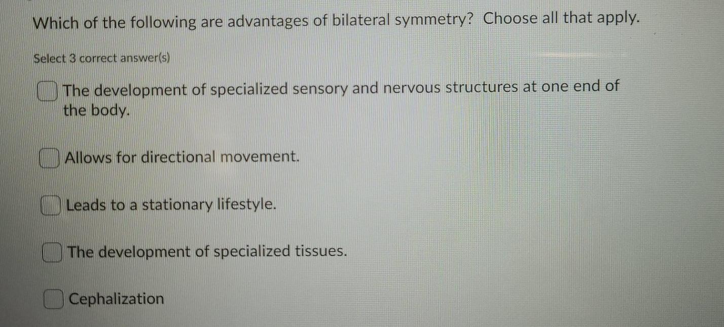 Solved Which of the following are advantages of bilateral | Chegg.com