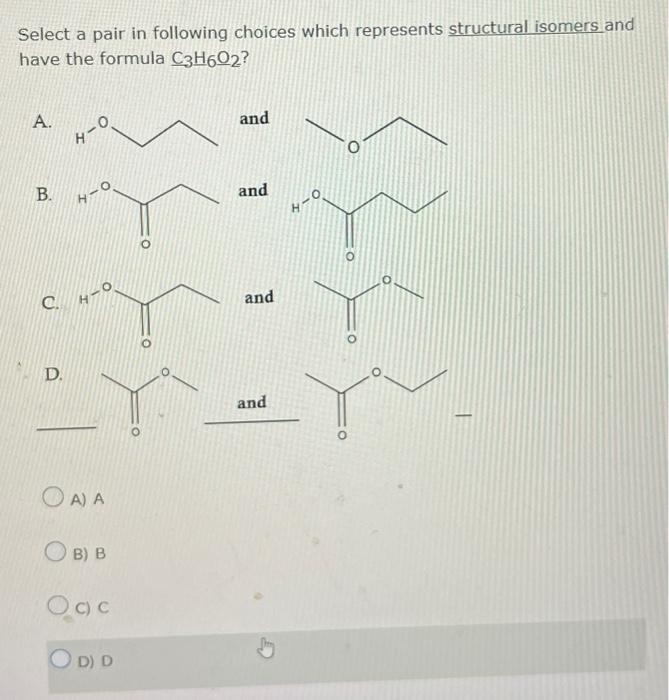 Solved Select a pair in following choices which represents | Chegg.com