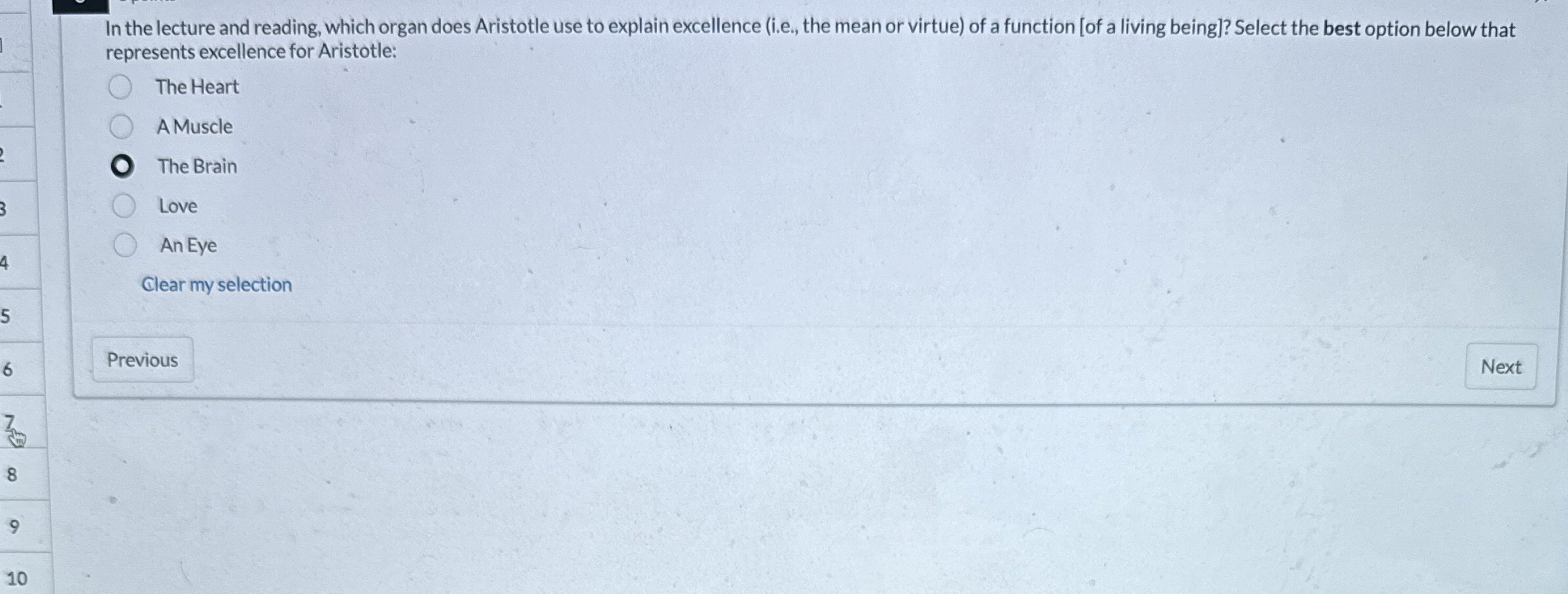 Solved In the lecture and reading, which organ does | Chegg.com