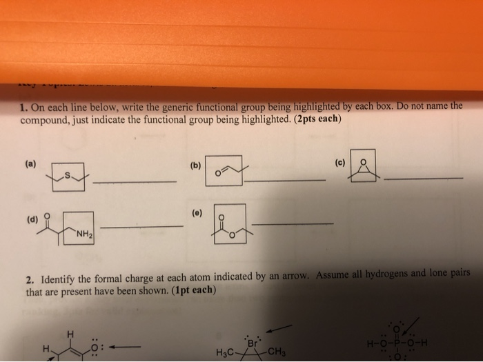Solved 5. For each structure below, draw the best two | Chegg.com