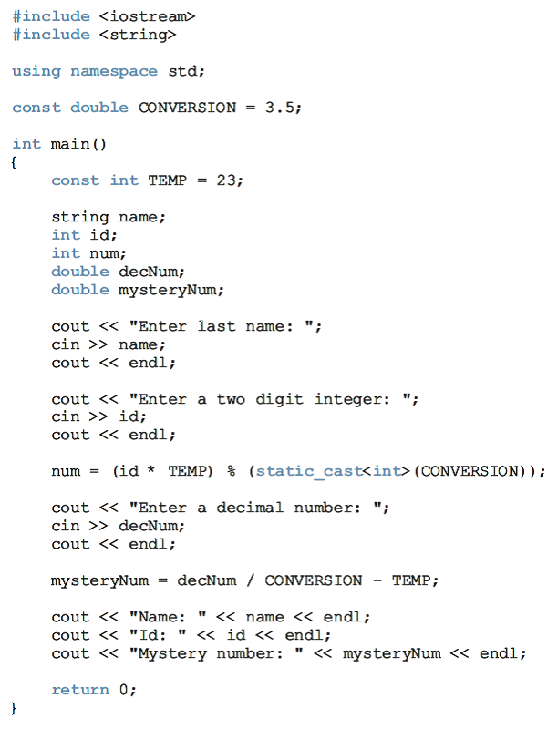 Solved: The number in parentheses at the end of an exercise refers ...