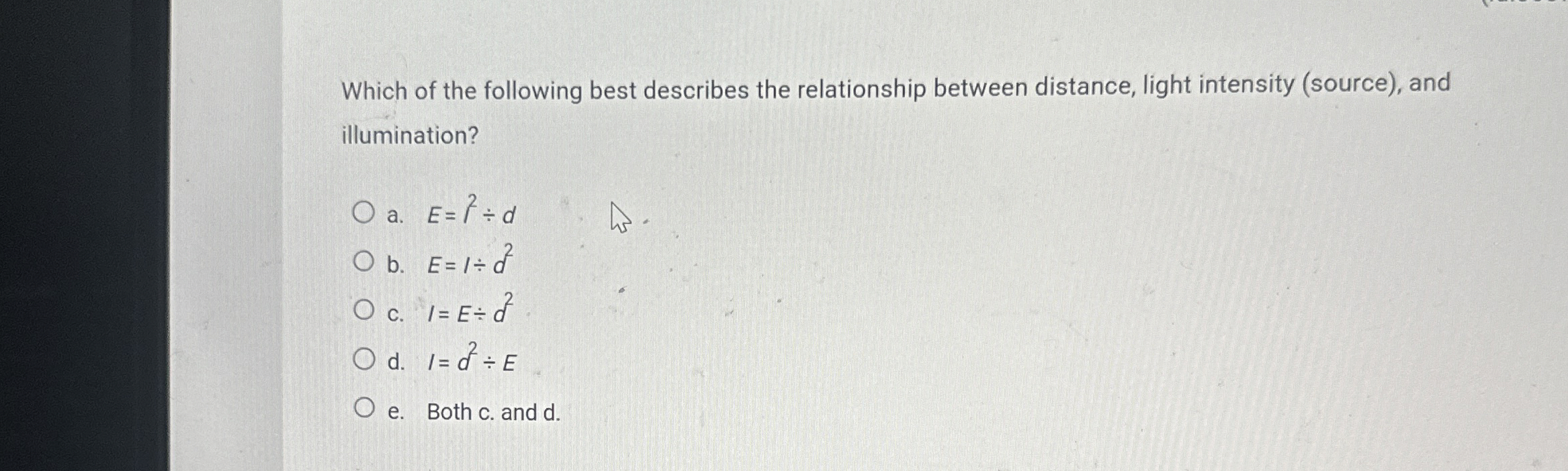 Solved Which of the following best describes the | Chegg.com