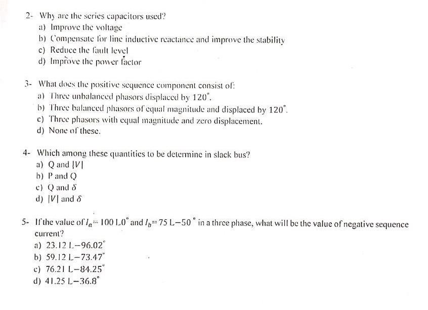 Solved Q4: Choose the correct answer: 1- By using the method | Chegg.com