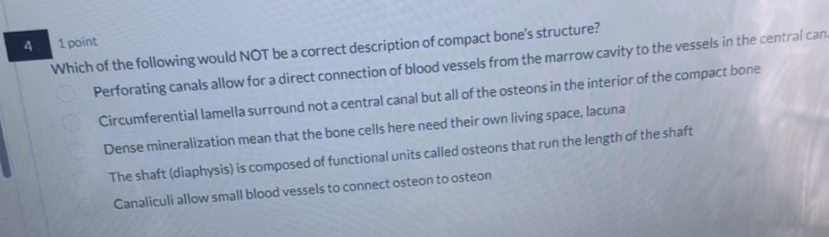 Solved 41 ﻿pointWhich of the following would NOT be a | Chegg.com