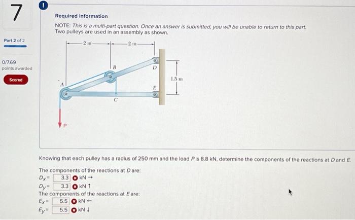 Solved Required information NOTE: This is a mult-part | Chegg.com