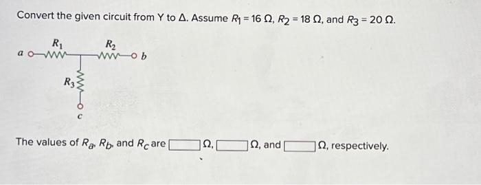 Solved Using Series Parallel Resistance Combination Find