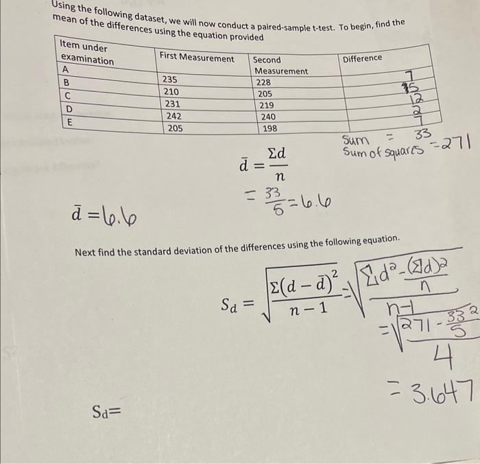 Solved Find the value of t with the equation provided. Using | Chegg.com