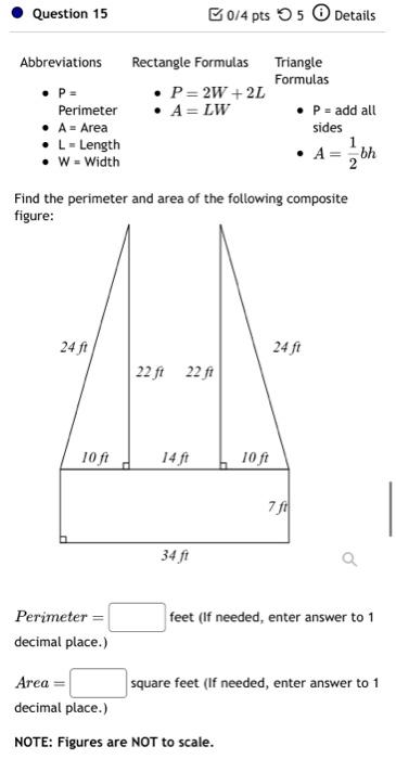 Solved Abbreviations Rectangle Formulas Triangle - P= - | Chegg.com Solved Abbreviations Rectangle Formulas Triangle - P= - | Chegg.com