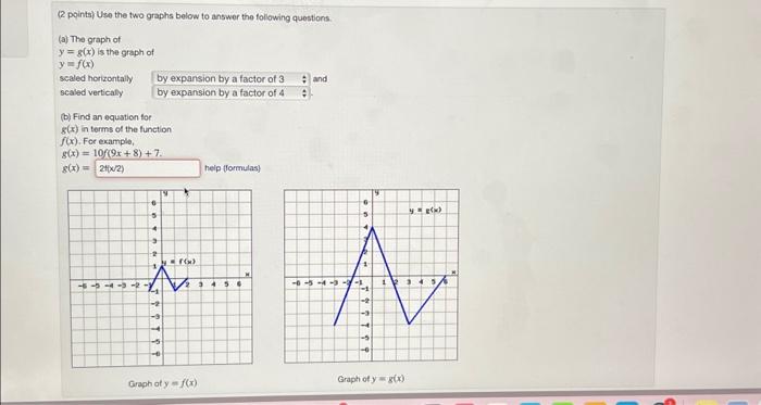 Solved by expansion by a factor of 3 by expansion by a | Chegg.com