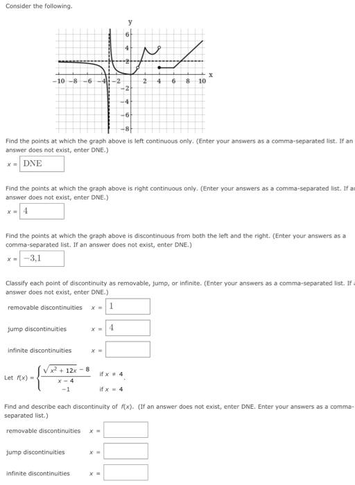 Solved Consider the following. X = 4 q -10-8-6 -4-2 -2 -4 -6 | Chegg.com