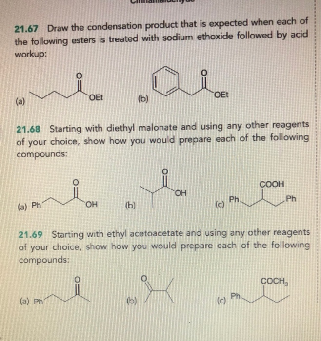 Solved 21.53 Draw the enolate that is formed when each of | Chegg.com