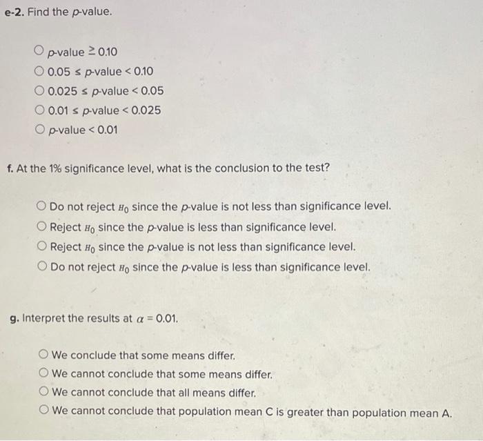 Solved Exercise 13-1 Algo A random sample of five | Chegg.com