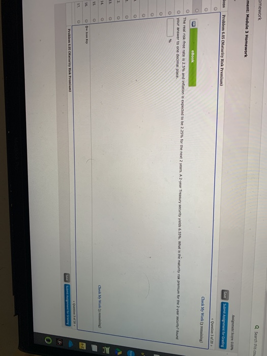 Solved mework Q Search this cou ment: Module 3 Homework | Chegg.com