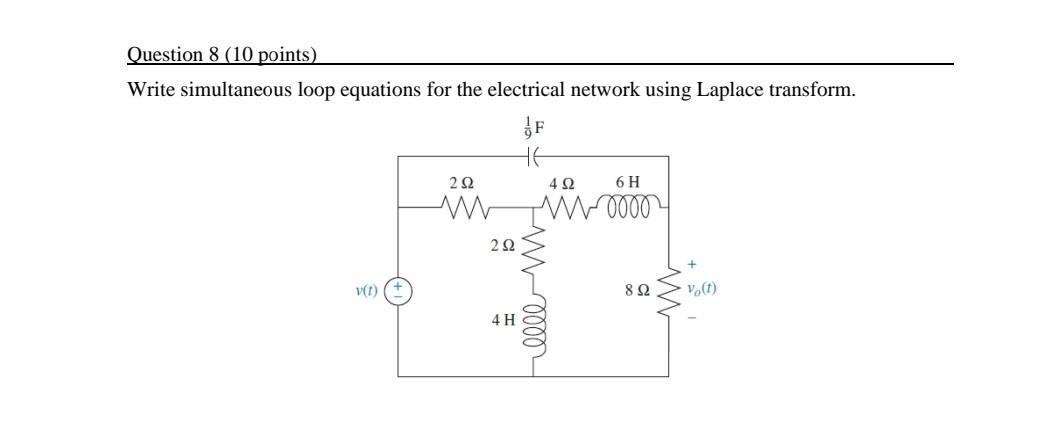 Solved Write simultaneous loop equations for the electrical | Chegg.com Solved Write simultaneous loop equations for the electrical | Chegg.com