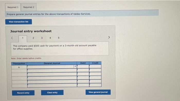 Solved Exercise 2-15 (Algo) Analyzing and journalizing | Chegg.com
