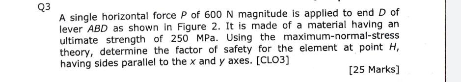 Solved A single horizontal force P of 600 N magnitude is | Chegg.com